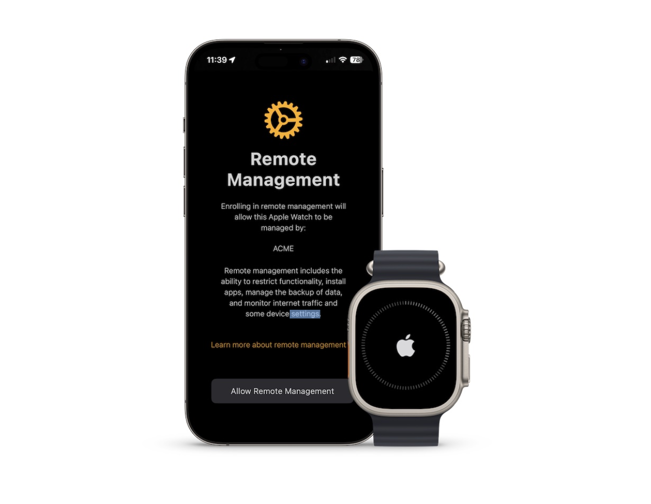Welcome, Apple Watch Management! • iLand